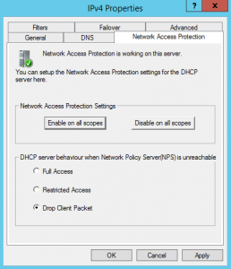 NAP Enforcement (Network Access Protection) | Network Wrangler – Tech Blog