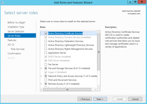 Deploying Active Directory Certificate Services and Online Responder ...