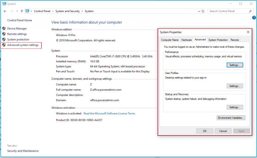 Paging File Percent of Usage Counter | Network Wrangler – Tech Blog