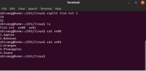 How To Use The Linux Split Command | Network Wrangler – Tech Blog