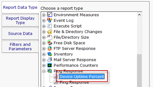 PA File Sight Documentation - How to Create Uptime Reports