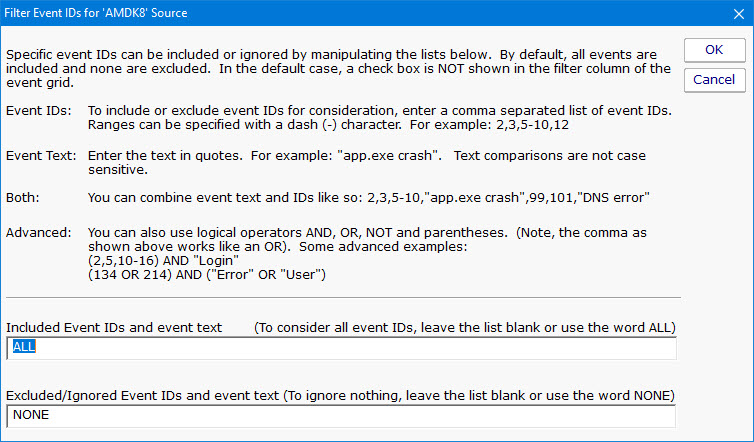PA File Sight Documentation - Event Log Monitor