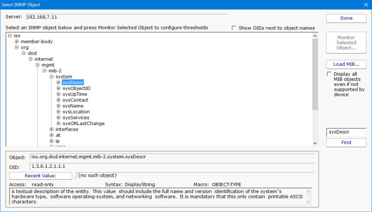 PA File Sight Documentation - SNMP Monitor